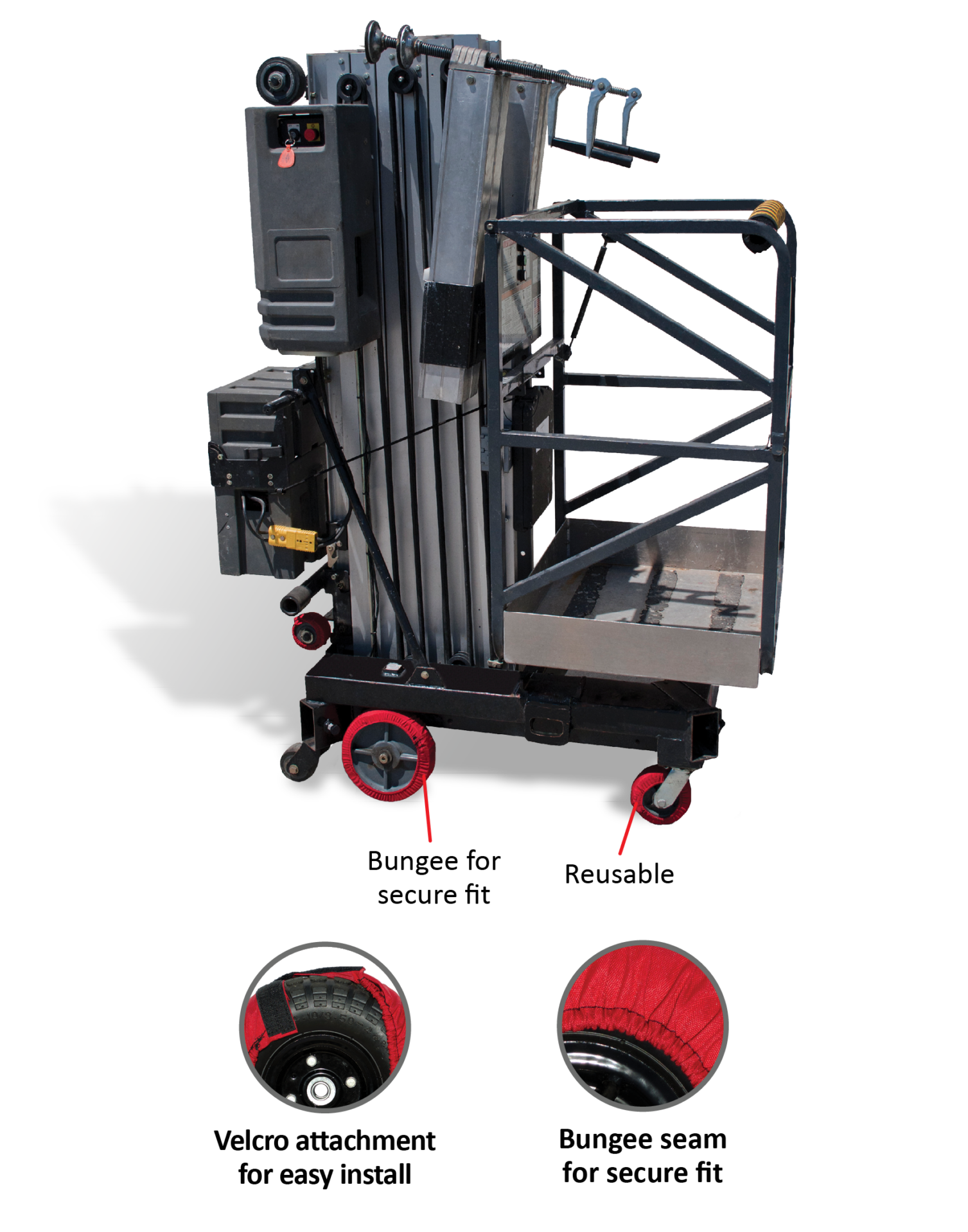 CasterSocks® Caster Wheel Covers | TireSocks