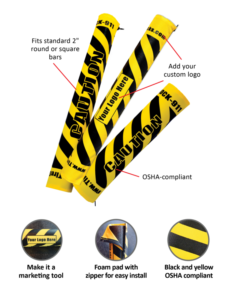SafetyPads® High Visibility Foam Caution Pads | TireSocks