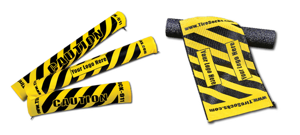SafetyPads® High Visibility Foam Caution Pads | TireSocks
